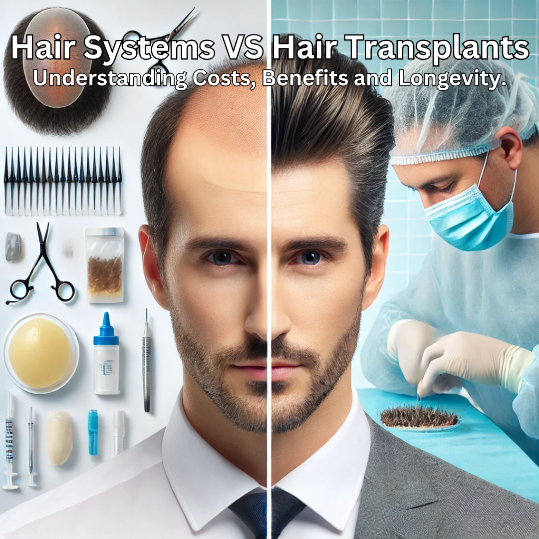 Hair Systems vs Hair Transplants: Which Is Best for You?